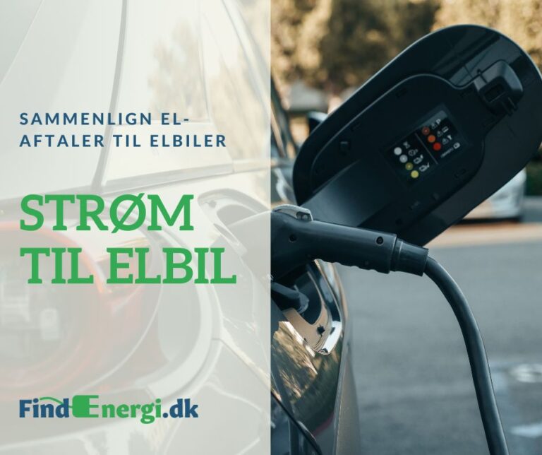Strøm til elbil → Priser på el til din elbil